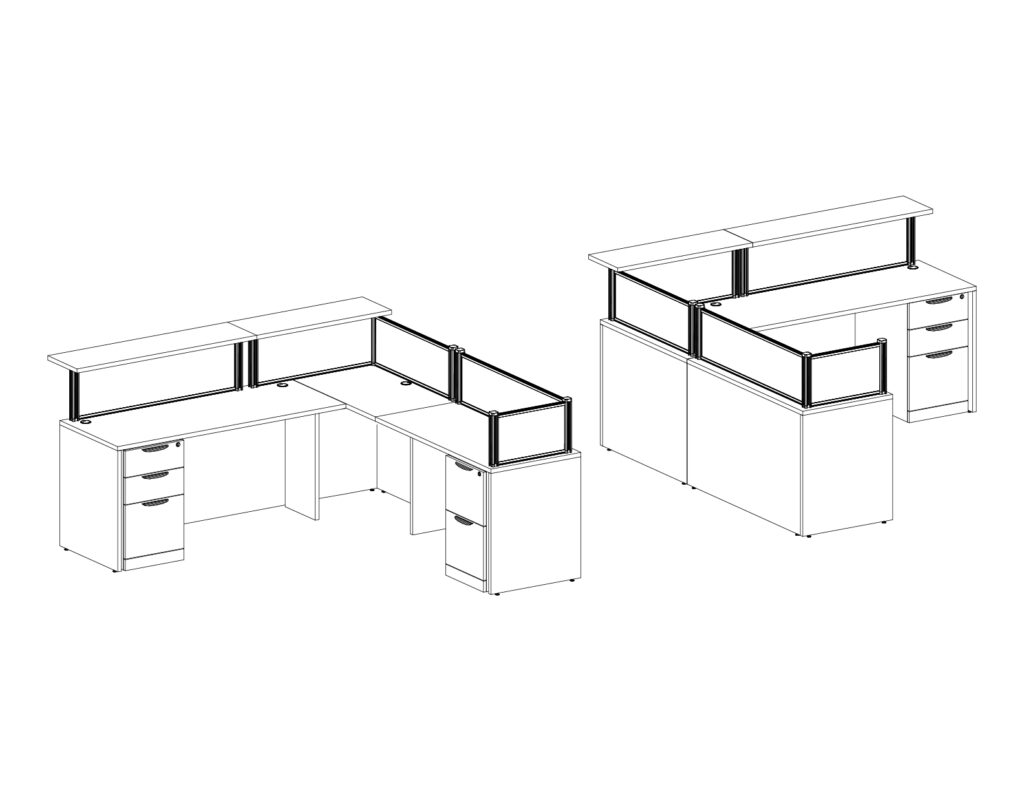 Borders Plus Reception Package C2 – e3 Office Furniture & Interiors ...