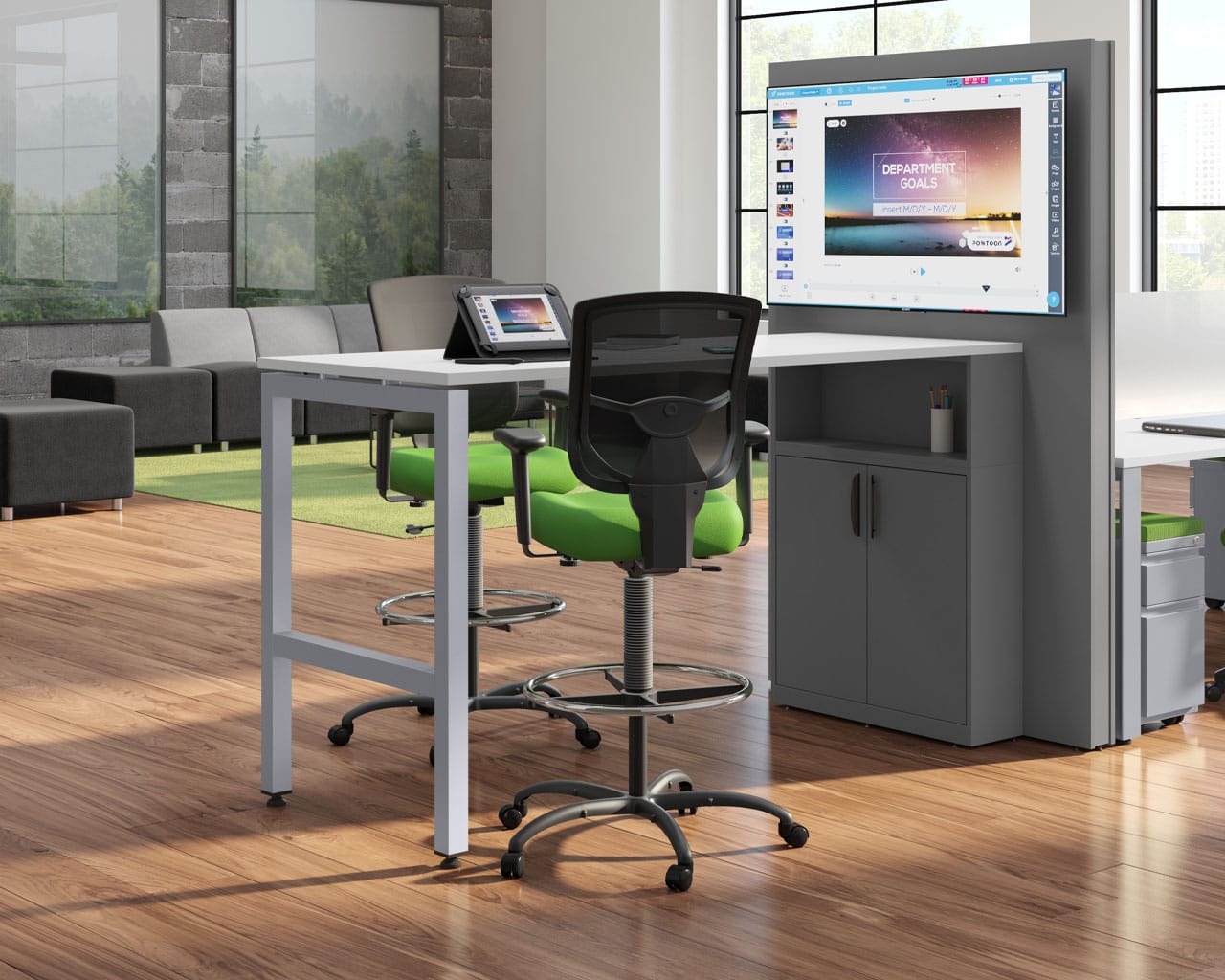 Union Bistro Height Collaboration Tables - e3 Office Furniture & Interiors