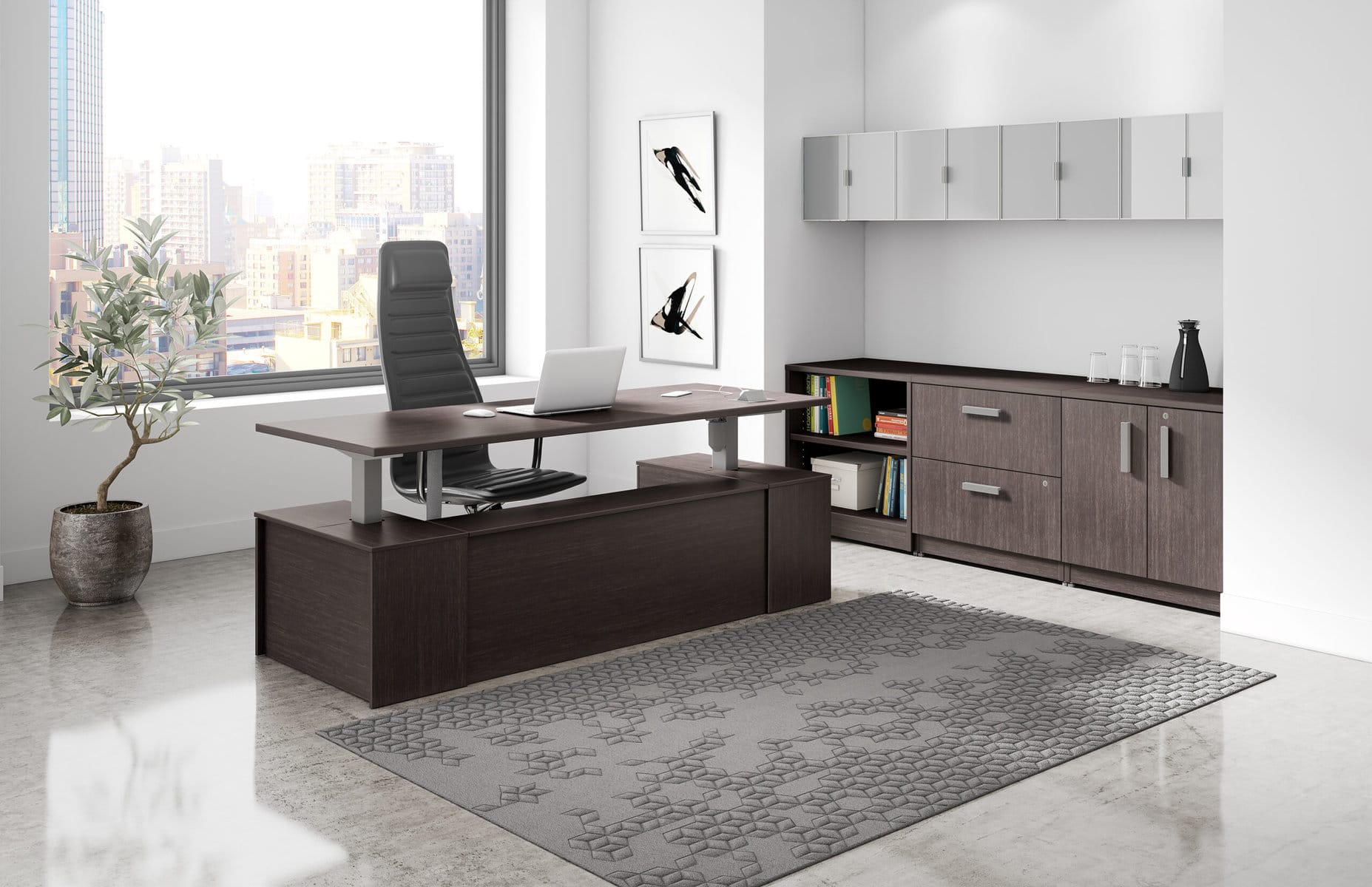 Executive Height Adjustable Desks - e3 Office Furniture