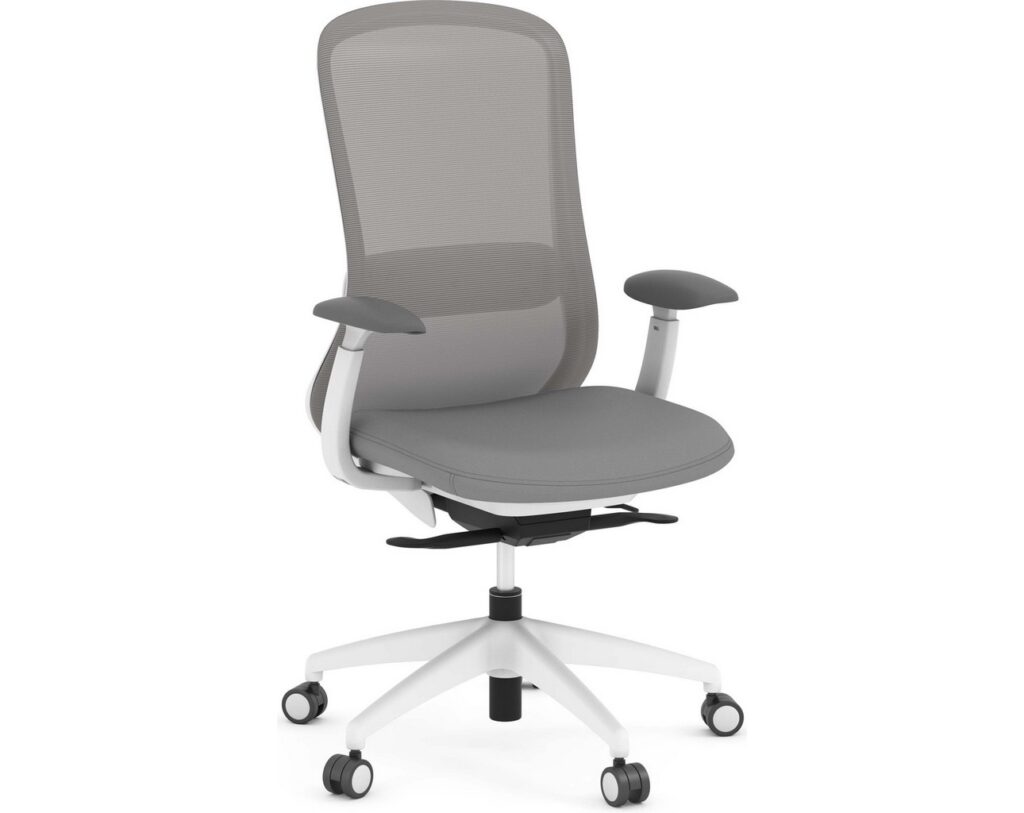Enhance L Shaped Standing Desk - Round - e3 Office Furniture