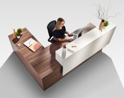 Tayco Aloha Reception Desk -TA03 - e3 Office Furniture